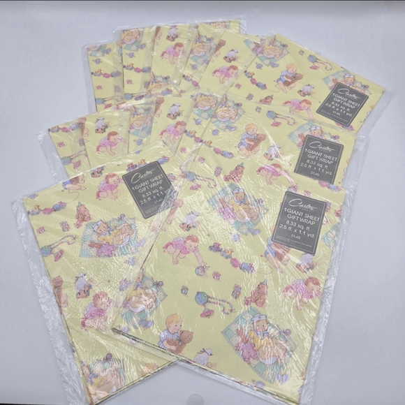 Vintage | Party Supplies | New Vintage Carlton Cards Bundle Of 4 Packs ...